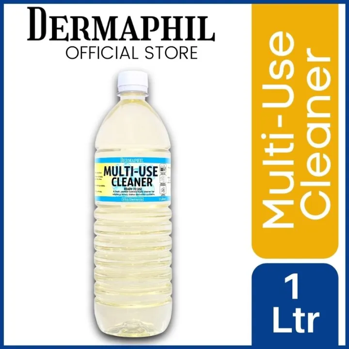 DERMAPHIL Multi-Use Cleaner 1 Liter - Dish Washing / Laundry / Surface ...