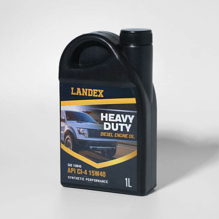 LANDEX SAE 15W40 API CI-4 15W40 1Liter Heavy Duty for Diesel Engine Oil ...