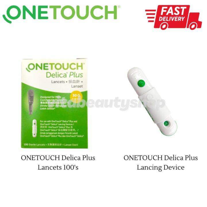 ONETOUCH Delica Plus Lancing Device / Lancets | Lazada