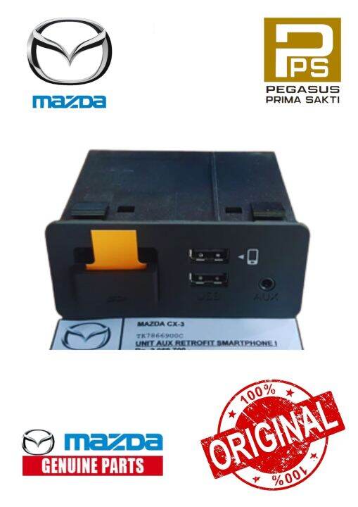 UNIT AUX RETROFIT SMARTPHONE MOBIL MAZDA CX-3 CX5 CX8 9 / APPLE CARPLAY ...