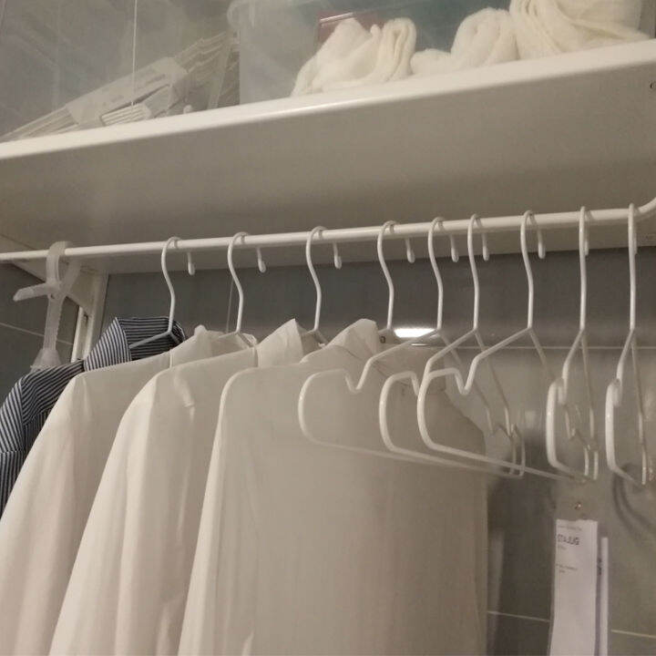 IKEA domestic purchasing clothes rack 5-piece set indoor/outdoor steel ...