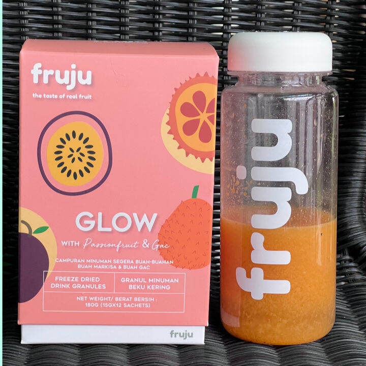 FRUJU Glow with Gac & Passion [15g x 12 sachets] | Lazada