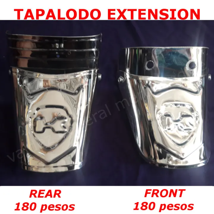 Barako 175 Fender Extension, Tapalodo Extension Set Ce "K" , Front and ...