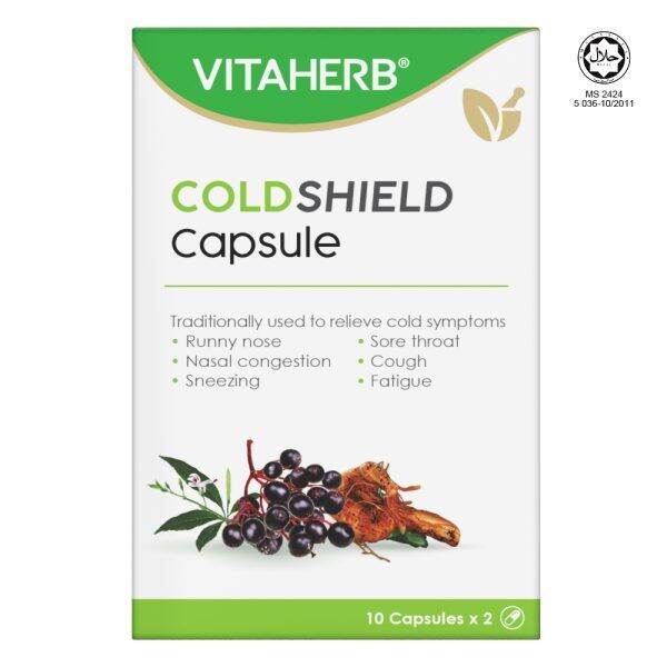 VITAHERB COLDSHIELD Capsule 20's (Multivitamins) | Lazada