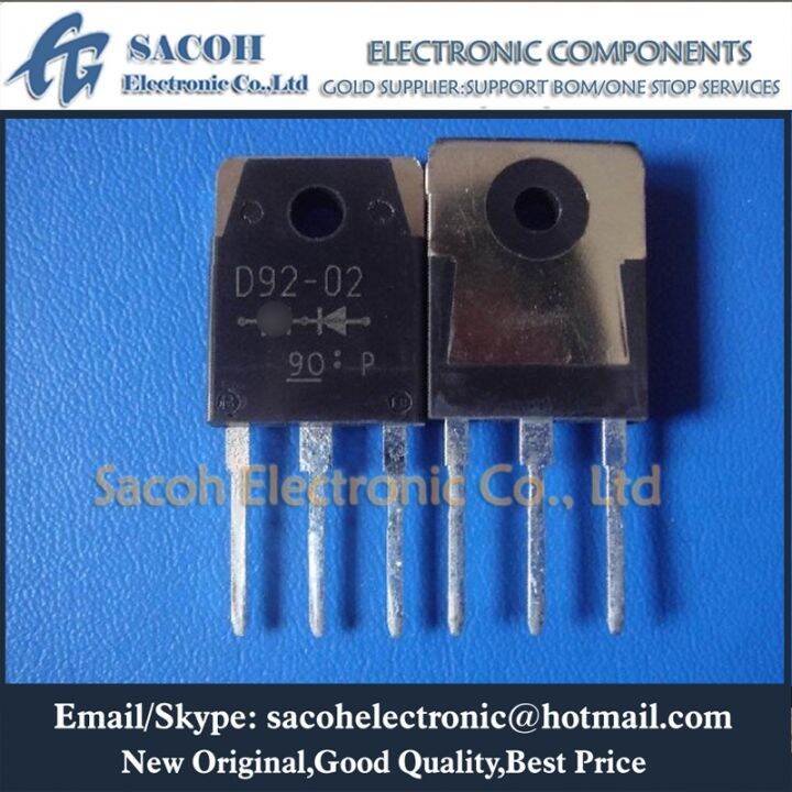 New original 10PCS/Lot D92 02 ESAD92 02 92 02 or D92 03 ESAD92 03 TO 3P 20A 200V Fast Recovery ...
