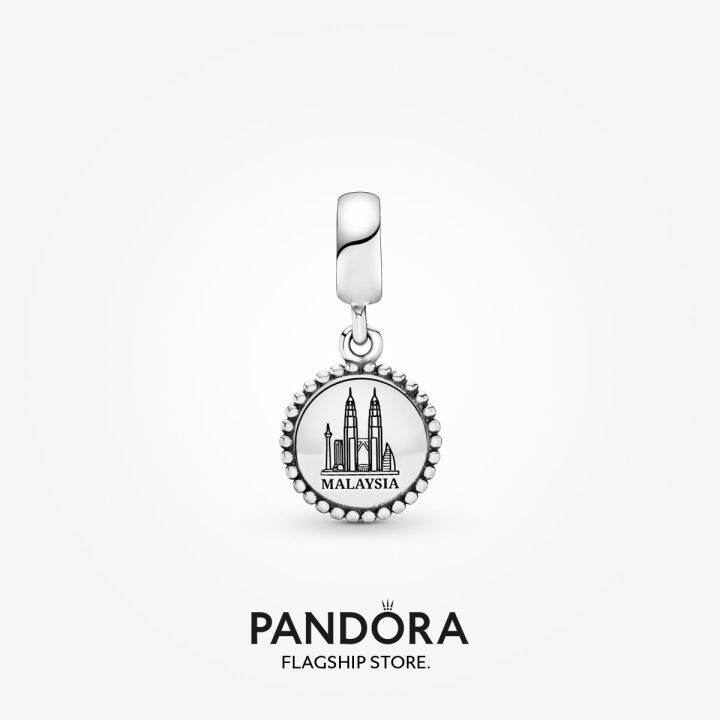 Pandora Petronas Twin Towers Silver Dangle Charm | Lazada