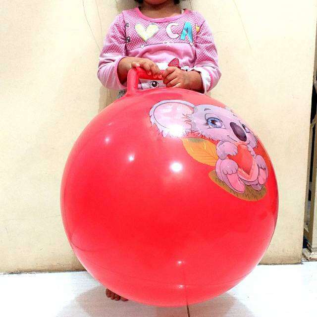 1 pcs balon jumping / balon besar dan tebal bisa dinaikin anak anak ...