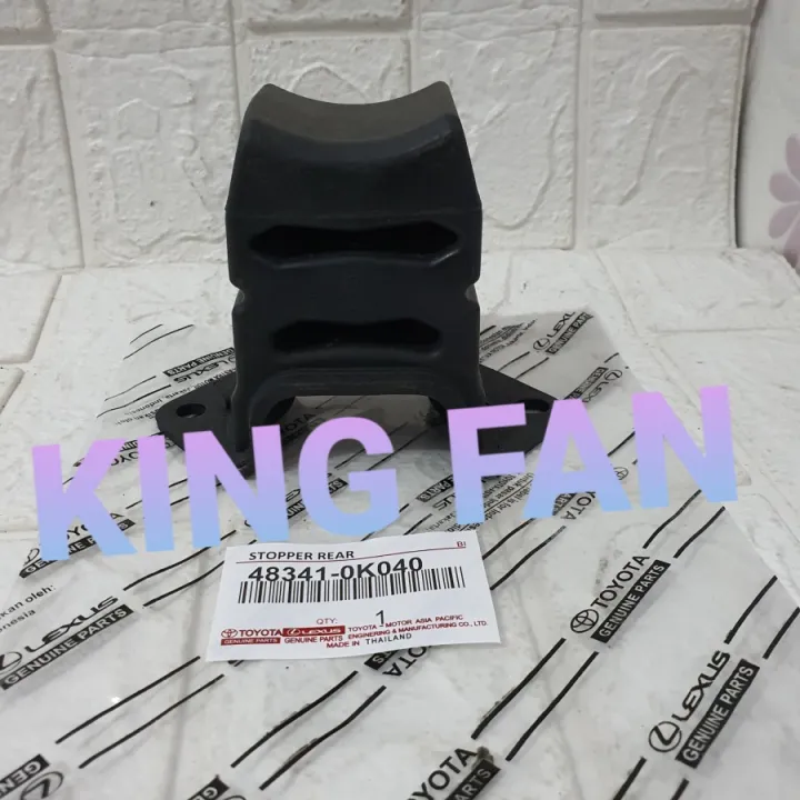 STOPPER BELAKANG FORTUNER ASLI | Lazada Indonesia