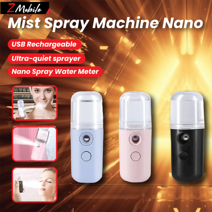 🇲🇾30ML USB Sanitizer Spray Machine Nano Antivirus Disinfectant Mist ...