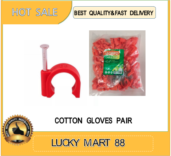 PVC CLAMP ORANGE 1/2 3/4 1 100pcs 1pack | Lazada PH