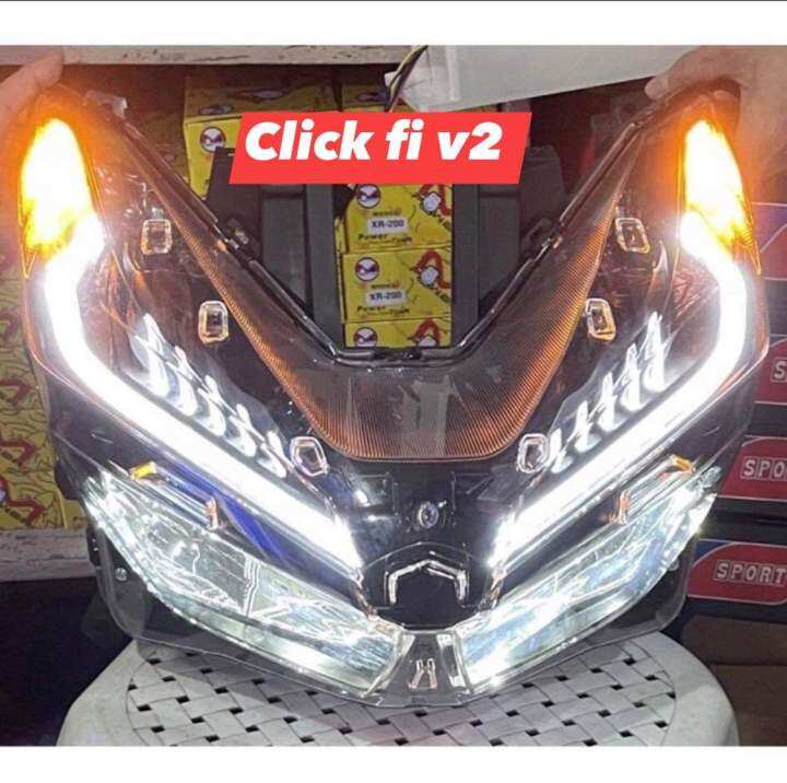 Headlight Assy. Honda Click Fi V2 | Lazada PH