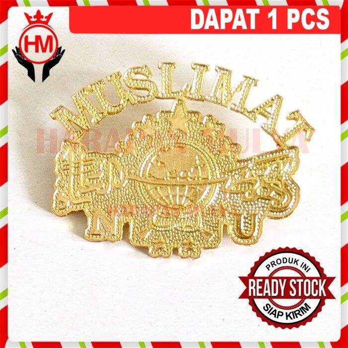Pin Muslimat NU Lencana Pin Model Cor Pin Cor Logo Muslimat NU ...