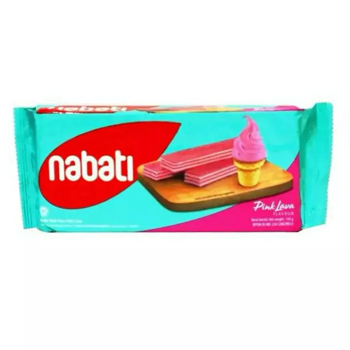 NABATI WAFER PINK LAVA 132 GRAM | Lazada Indonesia