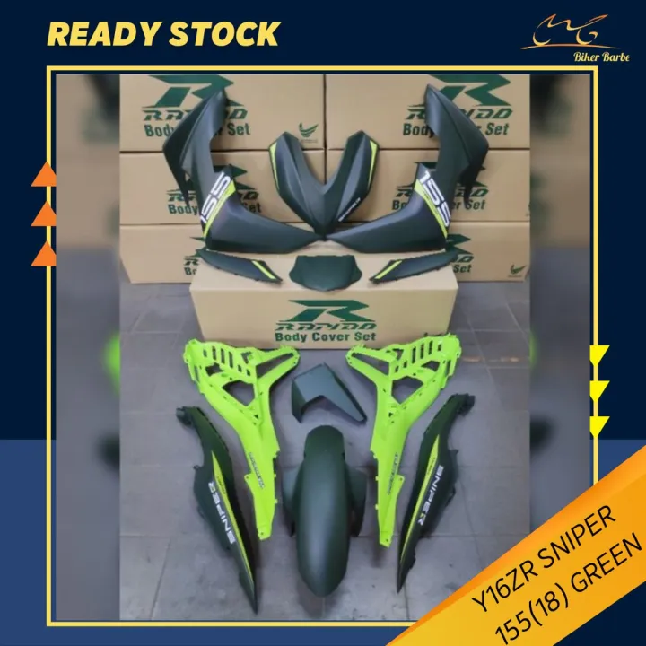 [READY STOCK] COVERSET/BODYSET YAMAHA Y16/Y16ZR SNIPER 155 SET (18 ...