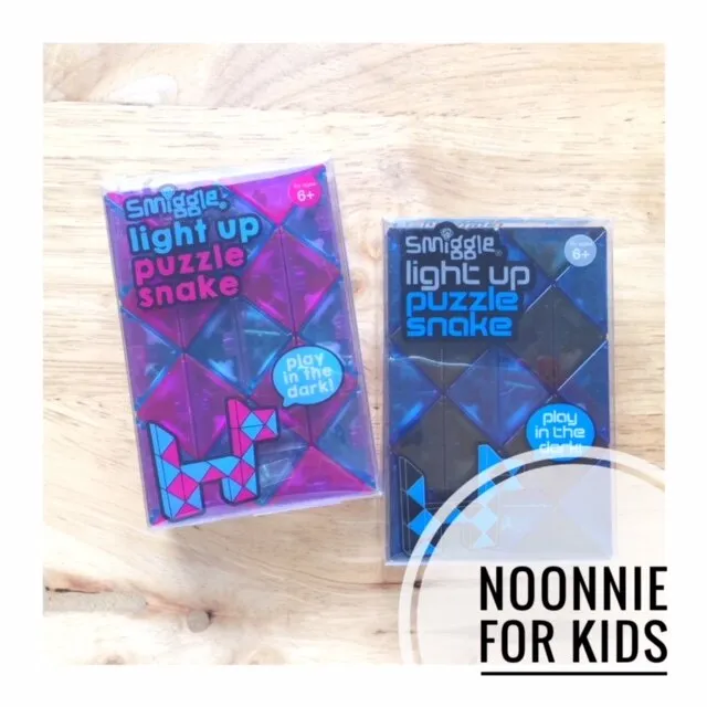 รูบิคเส้นแบบมีแสง Smiggle Light Up Puzzle Snake เสริมทักษะ พัฒนา ...