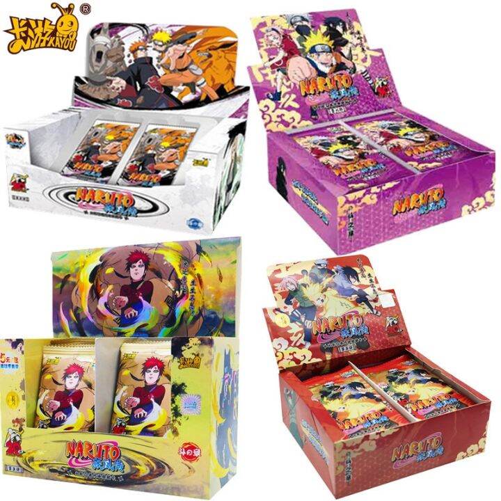 New KAYOU Naruto Collection Cards Full Set Tire2 Wave 6 Booster Box ...