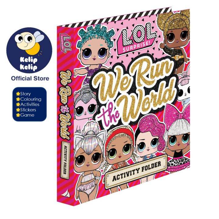 LOL Surprise Ultimate Activity Book Folder with Games Craft Activities ...