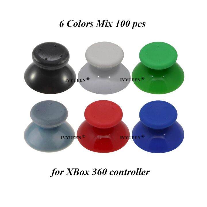100 PCS 3D Analog Thumb Sticks Caps สำหรับ Microsoft Xbox Controller จอ ...