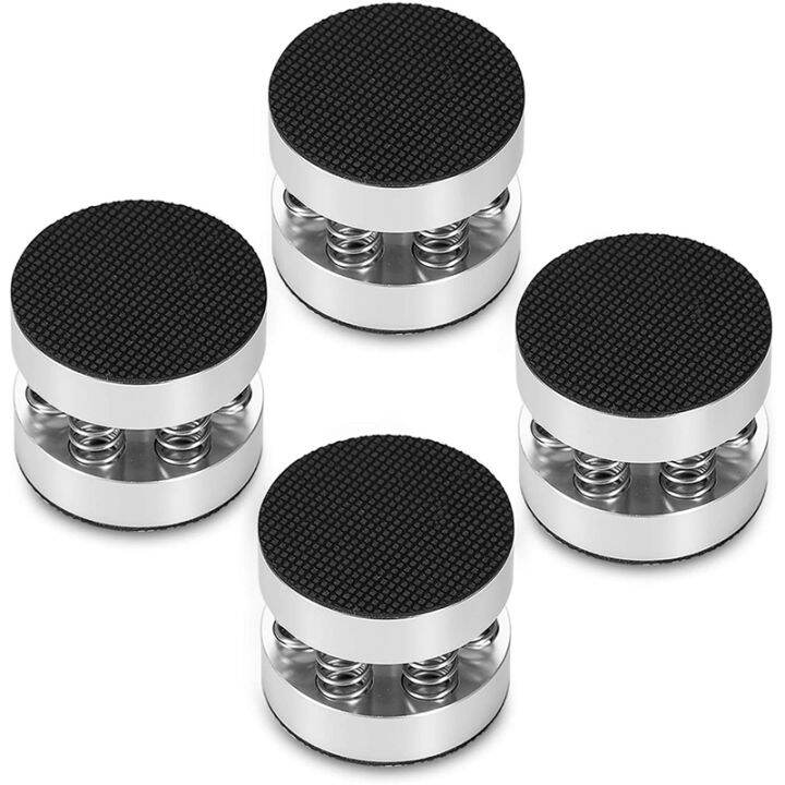 4PCS Silver Aluminum Spring Speakers Spikes Isolation Stand Feet for ...