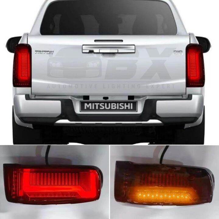 Mitsubishi Triton 19-21 -- LED Tail Lamp (Light Bar Design) | Lazada