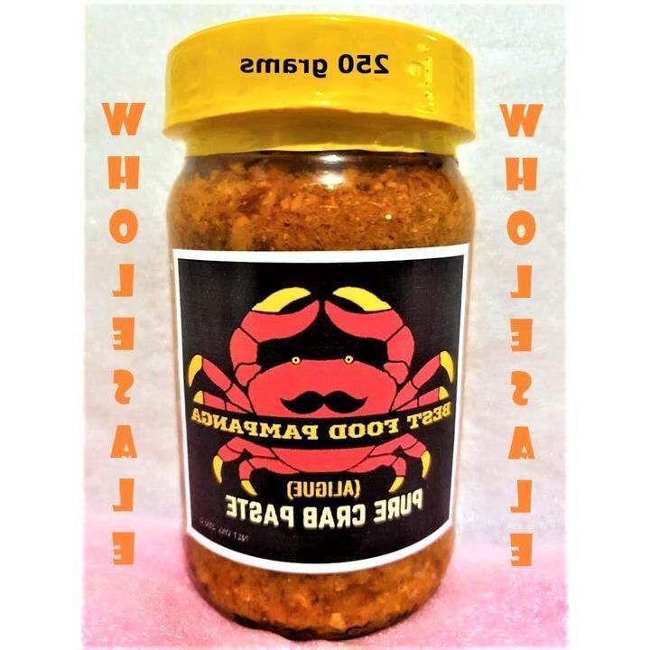 FOOD PAMPANGA ALIGUE (WHOLESALE) PURE CRAB 250 grams TABA TALANGKA ...