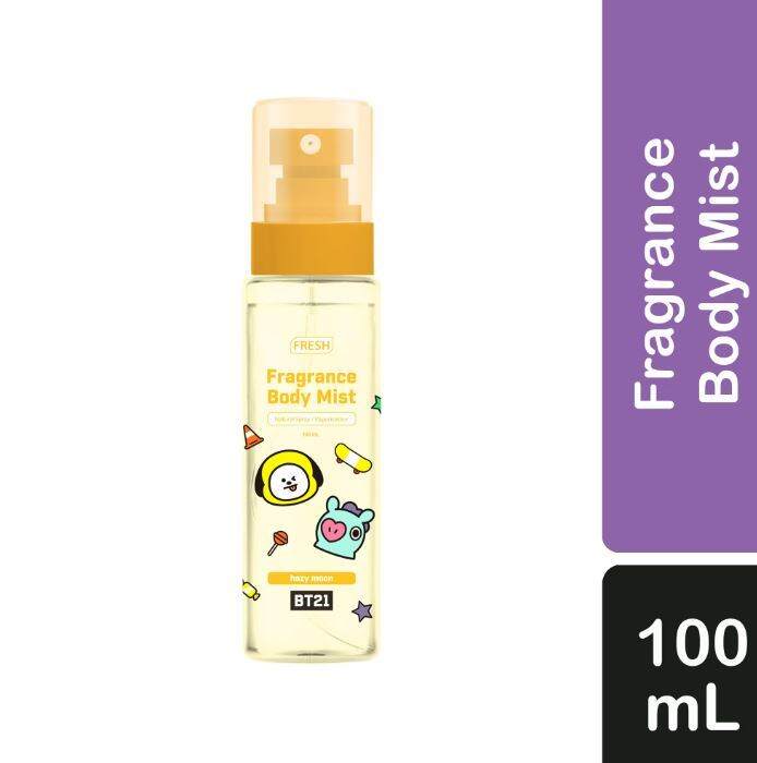 FRESH BT21 Fragrance Body Mist Hazy Moon Yellow 100ml | Lazada PH