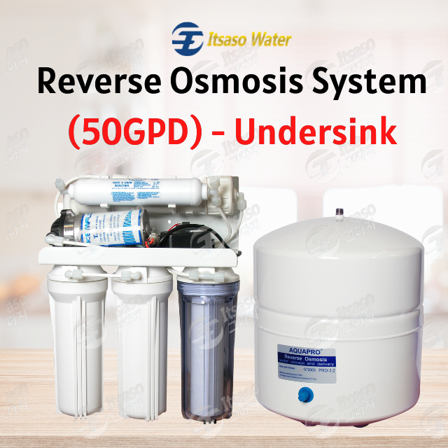 50 GPD Reverse Osmosis System - Under Sink | Lazada