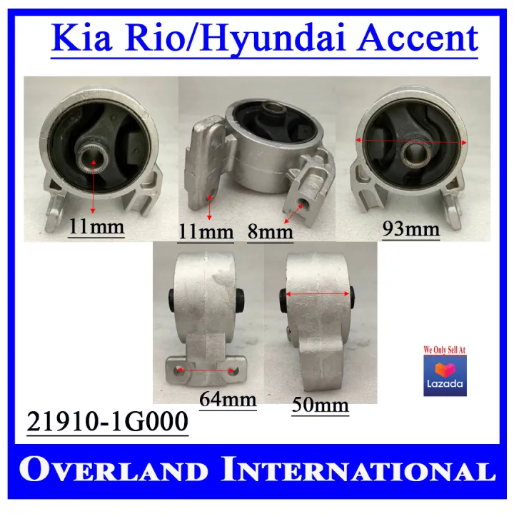 ENGINE SUPPORT MOUNTING, For Hyundai Accent 2006-2011 & Kia Rio 2005 ...