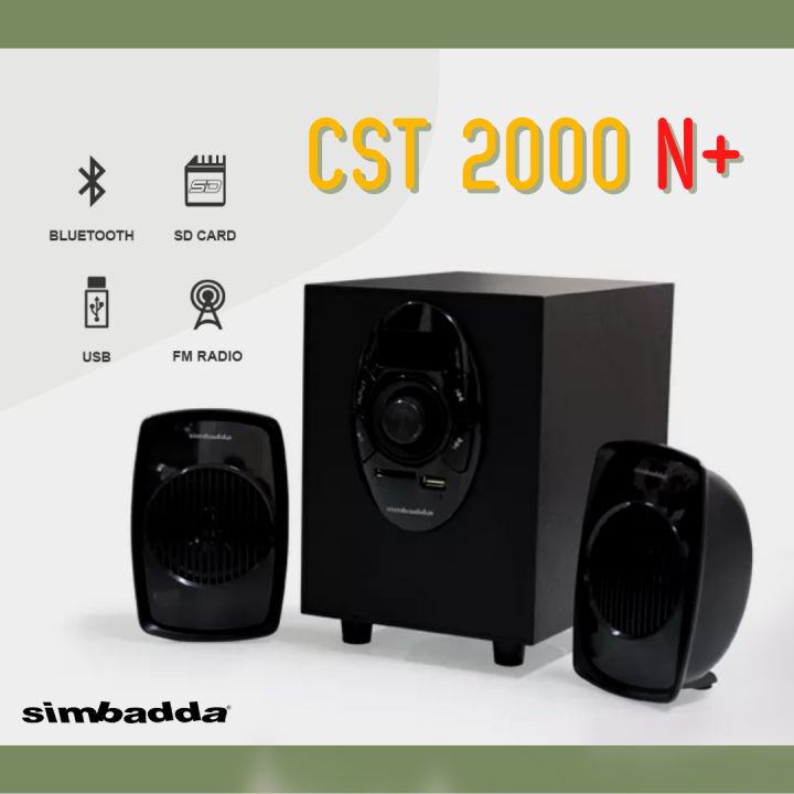 Speaker Aktif Simbadda CST2000N+ Speaker Aktif Plus Bluetooth Original ...