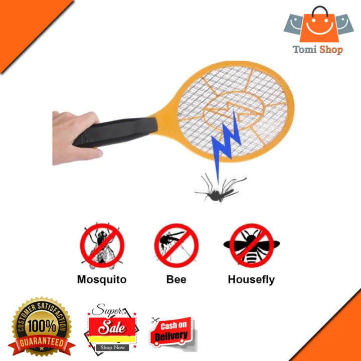 Mosquito Killer Electric Tennis Bat Handheld Racket/ Rechargeable ...