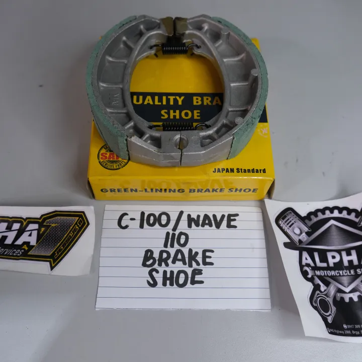 C-100 WAVE 110 BRAKE SHOE MAKOTO | Lazada PH