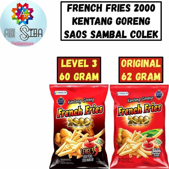French Fries 2000 Premium Saos Sambal Colek 62 Gram | Lazada Indonesia
