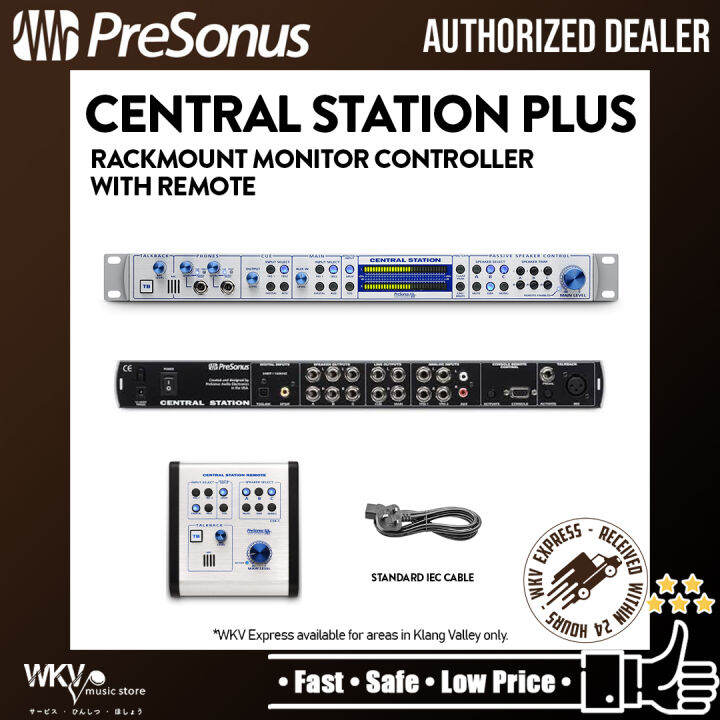 PreSonus Central Station Plus Passive Monitoring Controller Remote ...