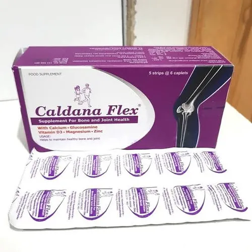Vitamin Tulang Caldana Flex Per strip Isi 6 Kpalet - Menjaga Kesehatan ...