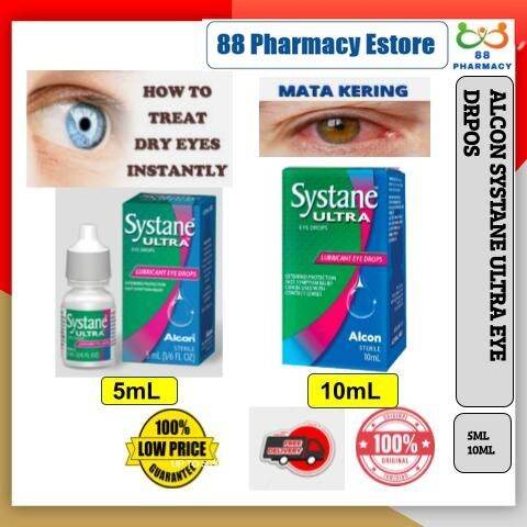 ALCON SYSTANE ULTRA EYE DROPS 5ML/10ML (DRY EYE)(MATA KERING) | Lazada