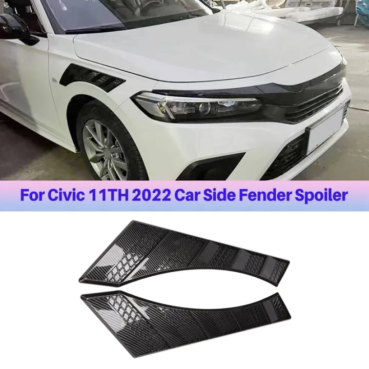 For Honda Civic 11Th 2022 Car Side Fender Spoiler Wing Car Body ...