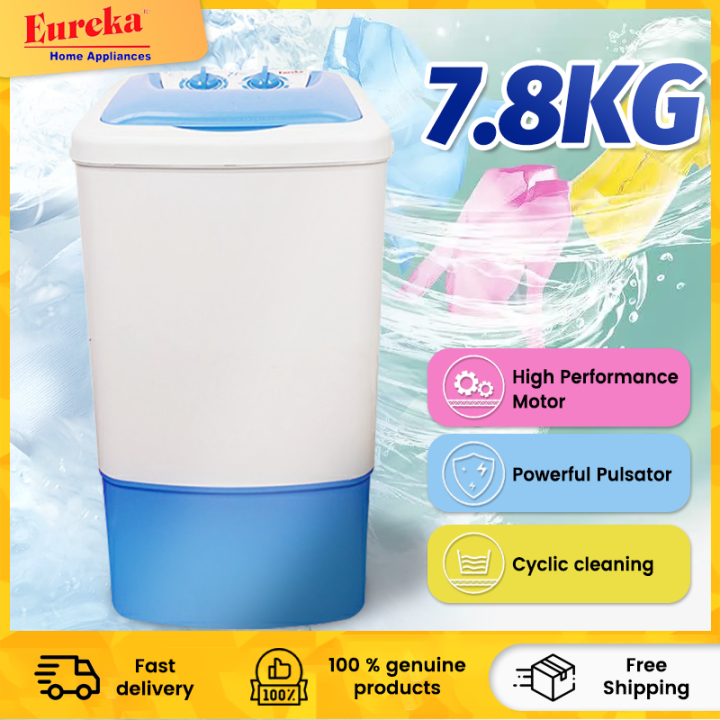 EUREKA washing machine automatic portable washing machine single tub ...