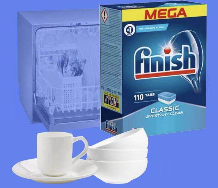 Finish Classic Dishwasher Tablets - Pack of 110 Tablets | Lazada PH