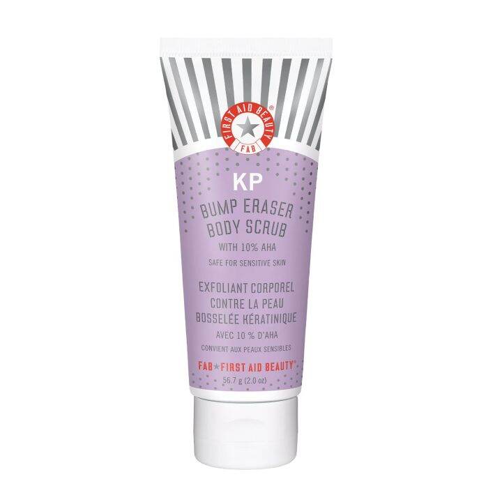 First Aid Beauty KP Bump Eraser Body Scrub Exfoliant for Keratosis ...