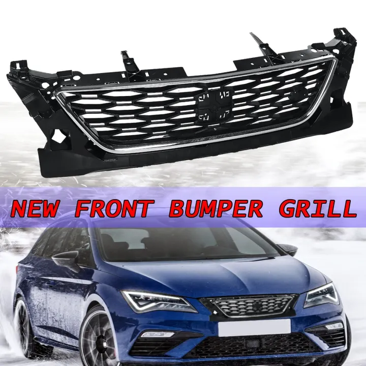 FR Car Front Upper Center Grille Grill For Seat Leon FR Models 2012 ...