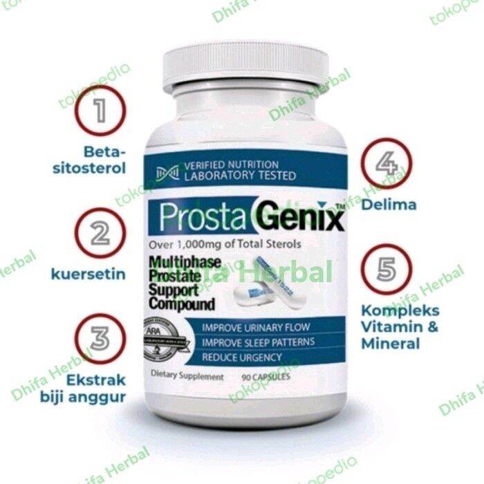 PROSTAGENIX Multiphase Prostate Obat Melancarkan Buang Air Kecil ...