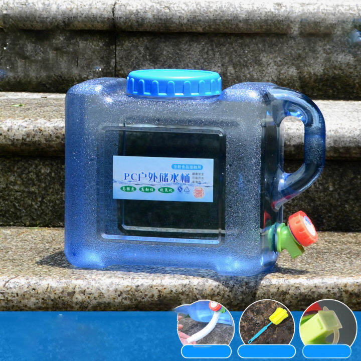 PC Pure Water Bucket Water Storage Container Water Tank Outdoor Large ...