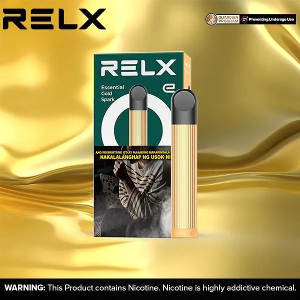 RELX ESSENTIAL GOLD SPARK Device For RELX Pro Pods | Lazada PH