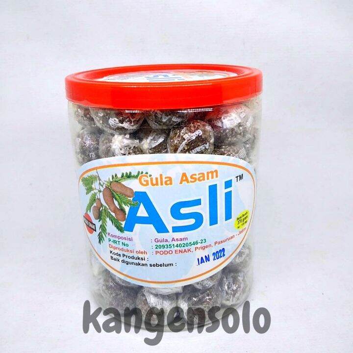 PERMEN GULA ASAM ASLI TOPLES isi 120 / 450 gr - PERMEN ASEM JADUL ...