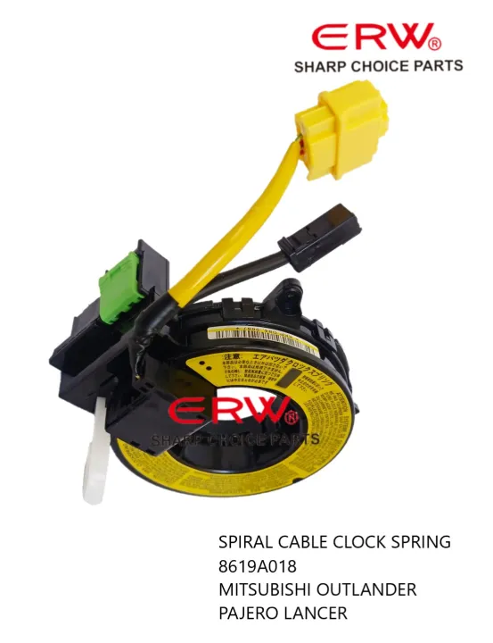 SPIRAL CABLE CLOCK SPRING (SPIRAL CORD) MITSUBISHI OUTLANDER PAJERO ...