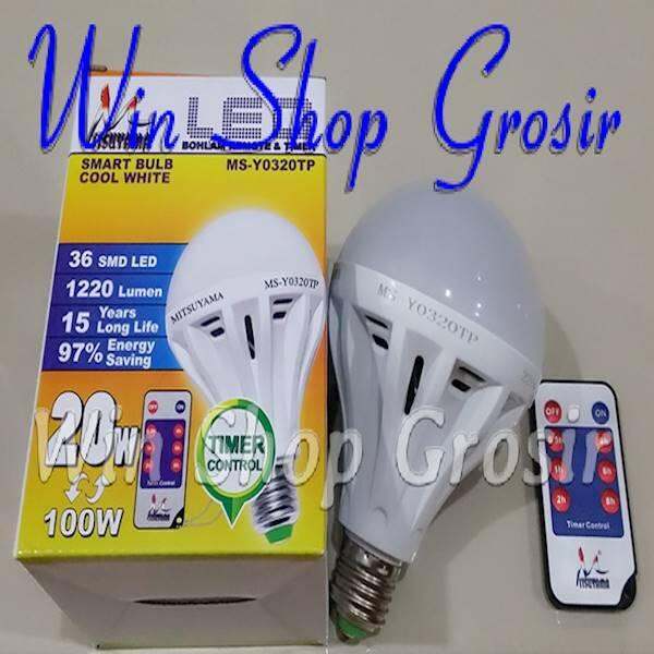 Lampu Bohlam LED Remote Dan Timer 20 Watt | Lazada Indonesia