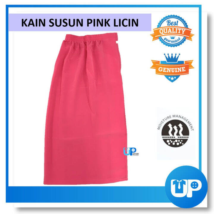 Kain Susun Pink Ppim Puteri Islam Baju Kurung Pink Sekolah Kokurikulum ...