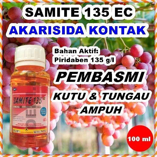 Akarisida Samite 135 EC 100 ML Insektisida Kontak Pembasmi Hama Tungau ...