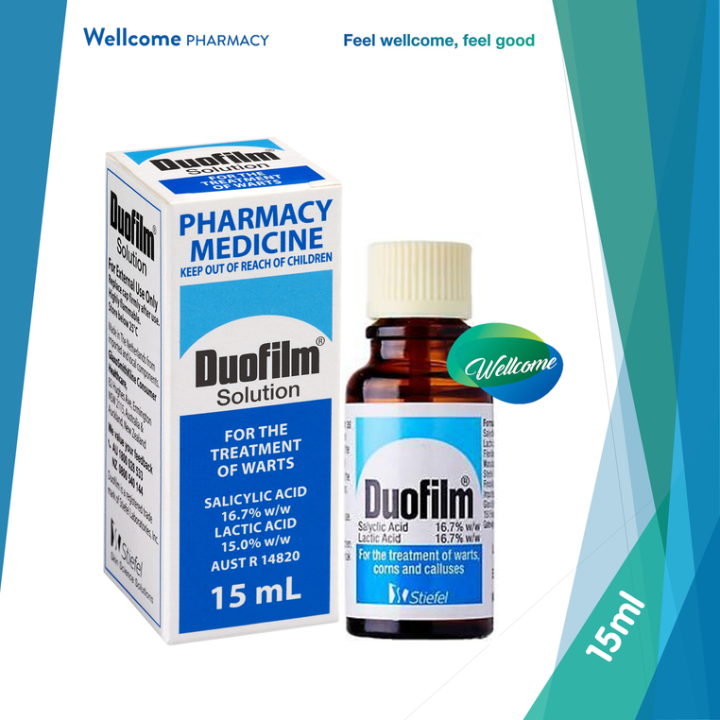 Duofilm Solution for Warts, Corns & Calluses - 15ml | Lazada