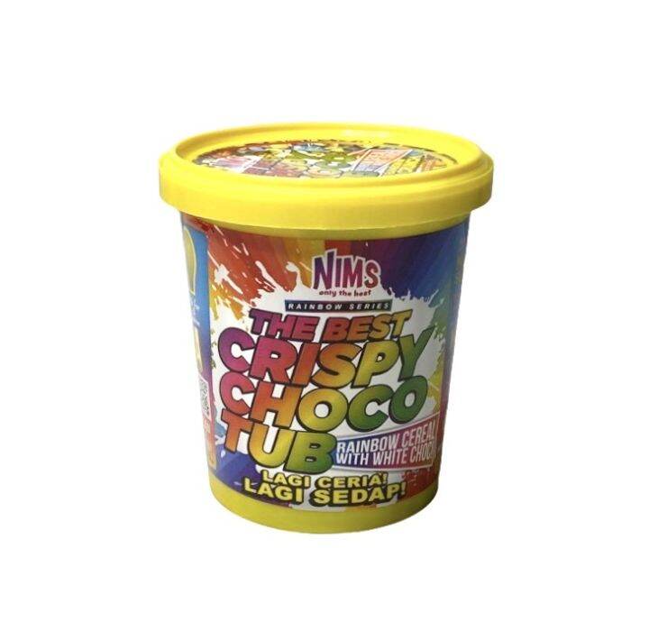 🌈 Rainbow Series Nims Crispy Choco tub 250g - Mini Rainbow Crunch มินิ ...